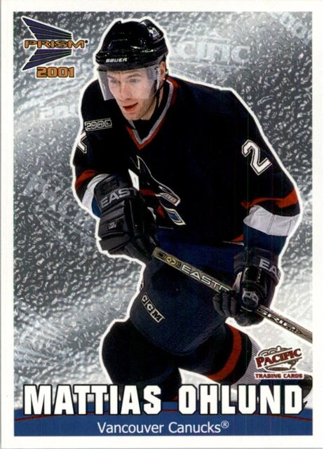 2000-01 (CANUCKS) MCDONALD'S Pacific listes de contrôle #8 Mattias ...
