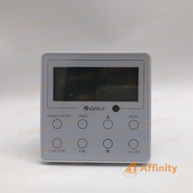 GREE XK117 WIRED Remote Controller for Duct AC Unit Manual Communicator ...