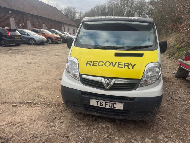 VAUXHALL VIVARO CREW cab Service Van with RDT £1.00 - PicClick UK