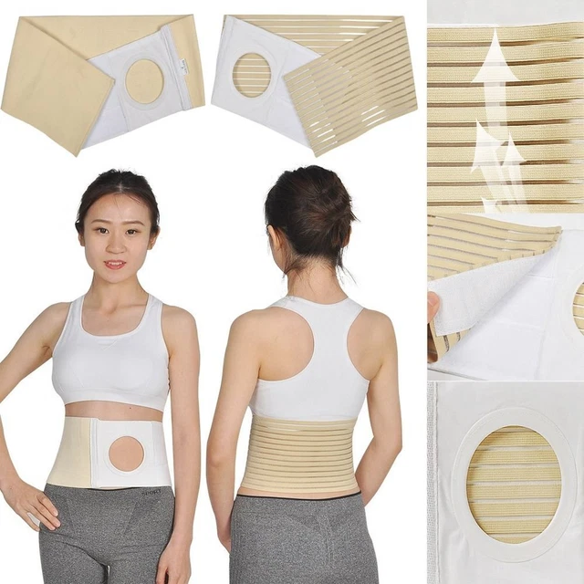 OSTOMY BELT OSTOMY Hernia Support Colostomy Belt Abdominal Binder Brace ...