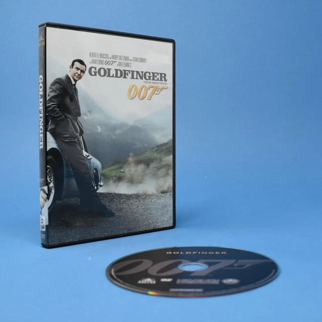 GOLDFINGER - 007 James Bond DVD - Gold Finger - Sean Connery - 1964 ...