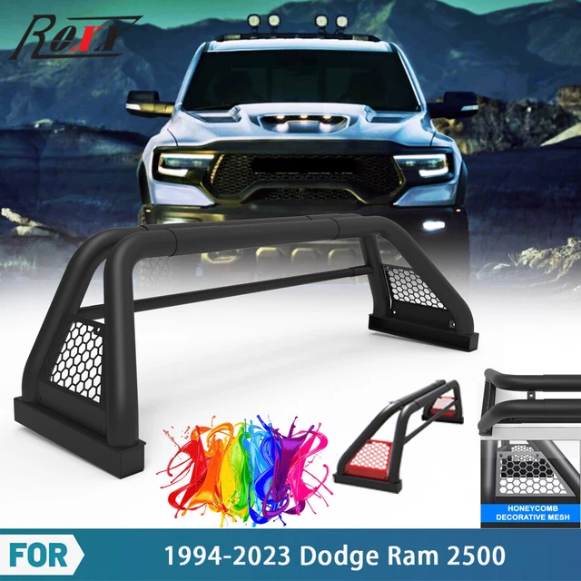 UNIVERSAL ROLL SPORT Bar Pickup Chase Rack Rail For 1994-2023 Dodge Ram ...
