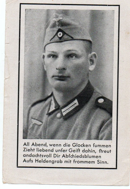 STERBEBILD PIONIER BATAILLON Smolensk Russland Obergefreiter aus Markt ...