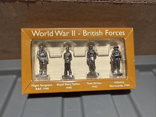 WESTAIR WORLD WAR 2 British Forces Metal Figures £9.99 - PicClick UK