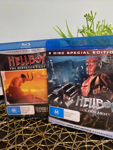 HELLBOY DIRECTORS CUT & hellboy the golden army 2disc set dvd bluray (S ...