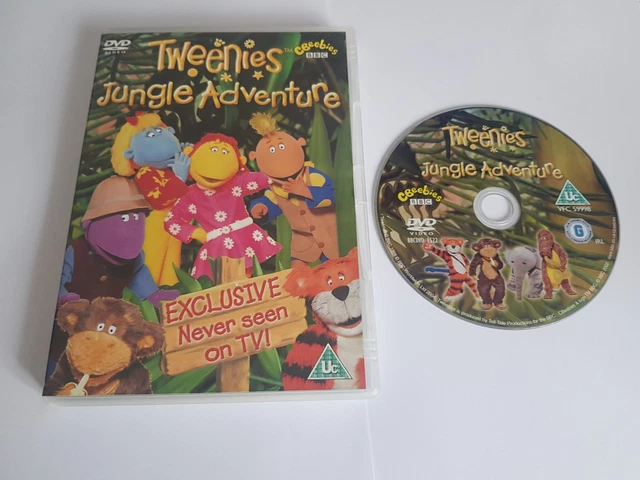 TWEENIES JUNGLE ADVENTURE Kids DVD Cbeebies TV Show 2004 BBC Never Seen On TV £5.99 - PicClick UK