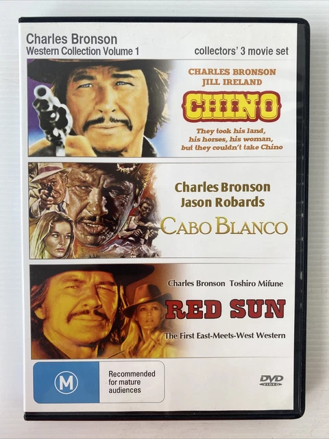 CHARLES BRONSON WESTERN Collection : Vol 1 | Chino / Cabo Blanco / Red ...