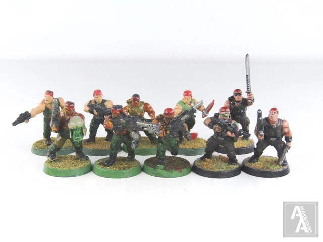 (6013) CATACHAN INFANTRY Squad Imperial Guard Astra Militarum 40k 30k ...