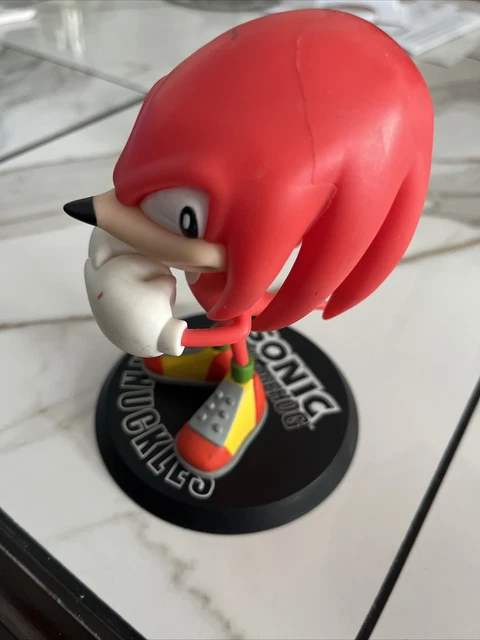 SEGA MERCHANDISE. SONIC The Hedgehog Knuckles Figure On stand 14cm £25. ...