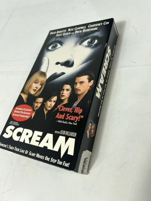 SCREAM - VHS Tape 1997 Horror Slasher Wes Craven Movie Film £11.40 ...