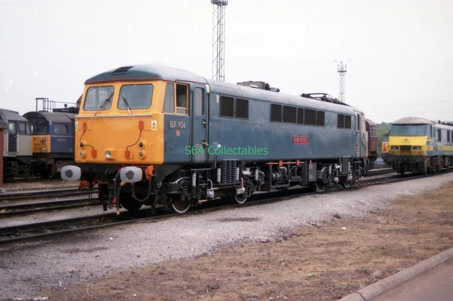 N6 6X4 PHOTO Class 87 87101 Toton 27.08.98 £1.10 - PicClick UK