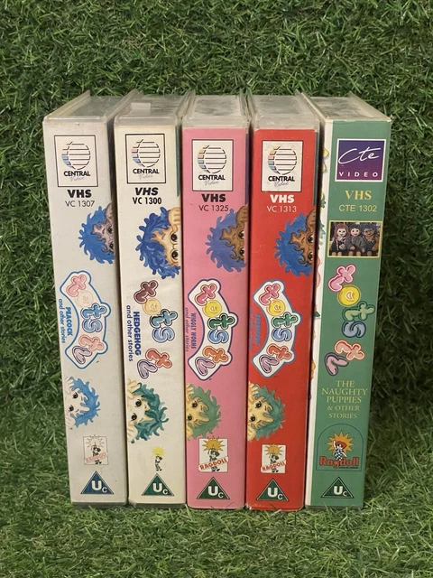 TOTS TV 5x VHS Bundle Children’s Kids Video Tapes £29.99 - PicClick UK