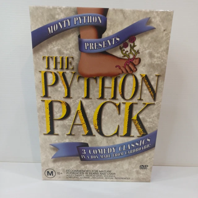 MONTY PYTHON PACK (DVD) John Cleese Eric Idole Comedy History VGC R4 ...