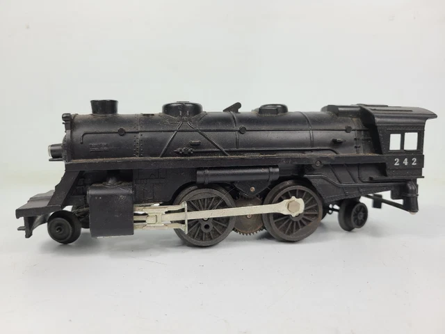 VINTAGE LIONEL #242 Steam Locomotive O Gauge Model Railroad Train ...