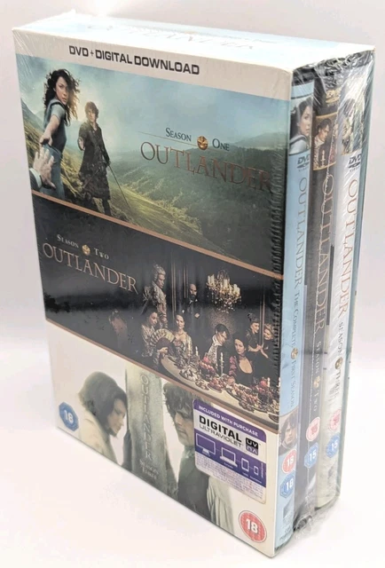 OUTLANDER THE COMPLETE Seasons 1-3 Dvd Box Set (2018) New & Sealed Pal ...