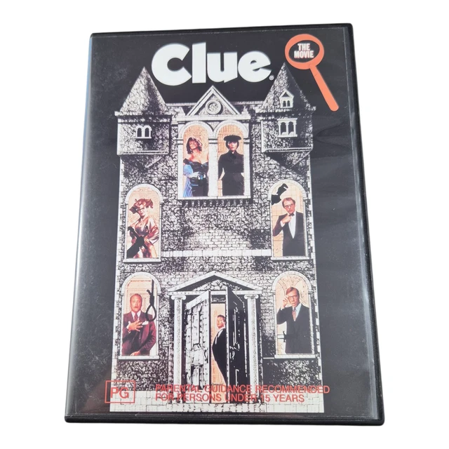 CLUE: THE MOVIE DVD 1985 Region 4 Tim Curry Eileen Brennan VGC £12.84 ...
