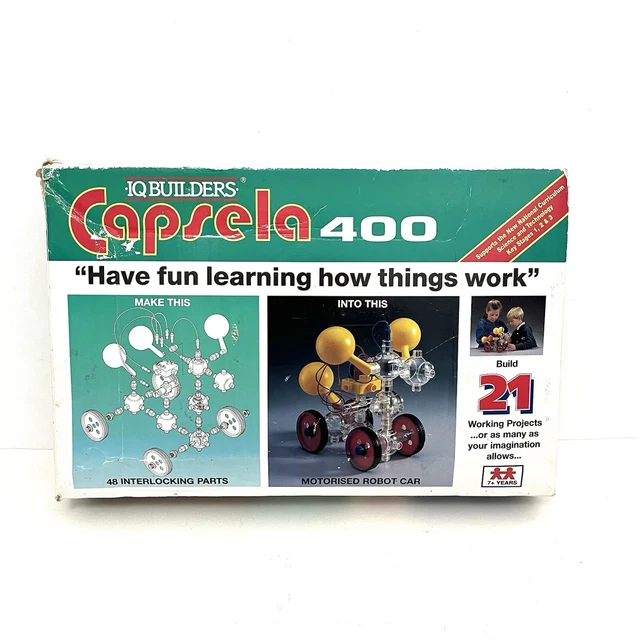 CAPSELA 400 MOTORIZED Land and Water Models Construction Set Manual ...