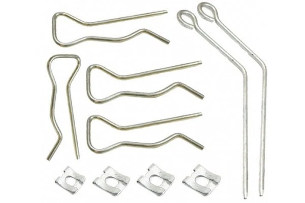 FRONT & REAR Range Rover P38 MKII Air Spring Retaining Clips All Models ...