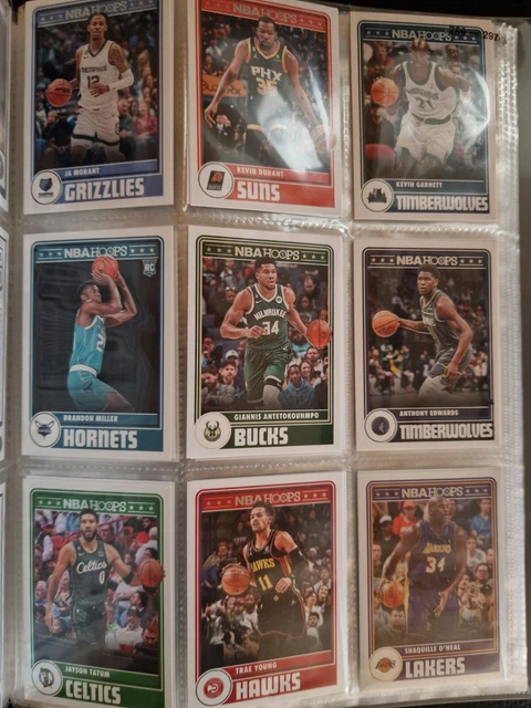 2023-24 PANINI NBA Hoops Base Trading Cards Nr. 281-300 Tribute Auswahl ...