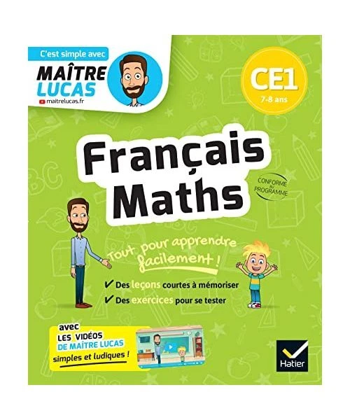 FRANÇAIS ET MATHS CE1: cahier de révision et d'entrainement - C'est ...