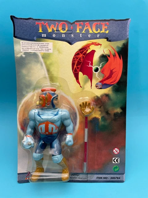 MASTERS OF THE Universe Bootleg Two Face Monster Figure Motu Ko £68.09 ...