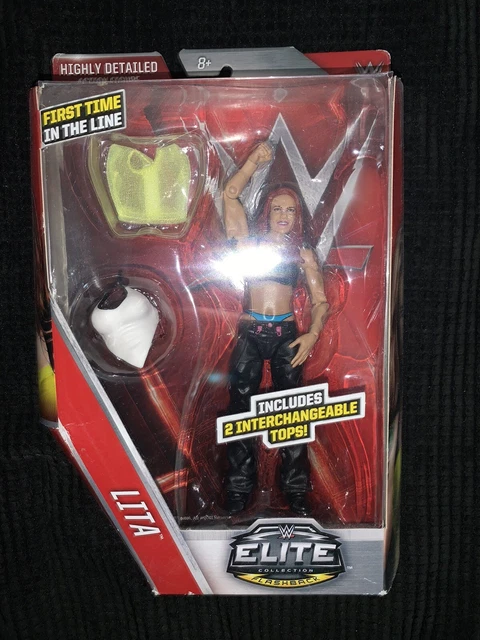 MATTEL WWE ELITE Collection Flashback Lita Wrestling Action Figure Team ...