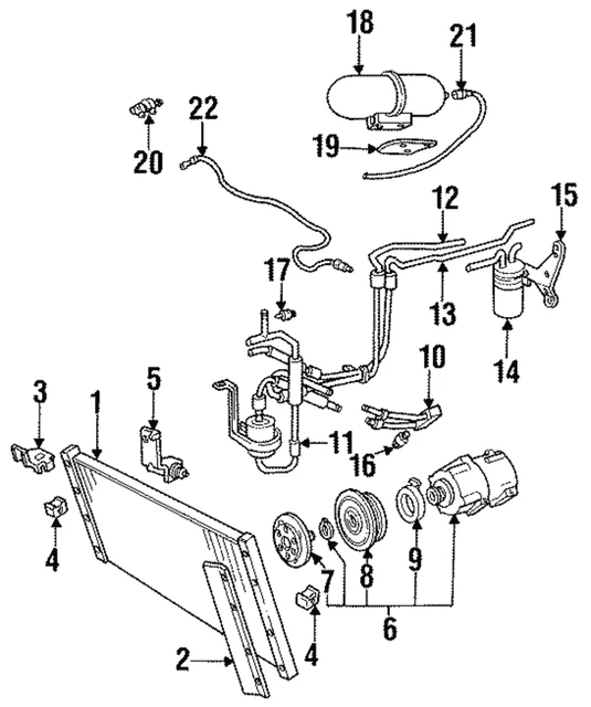 GENUINE FORD A/C Accumulator F3LZ-19C836-BA $145.73 - PicClick AU