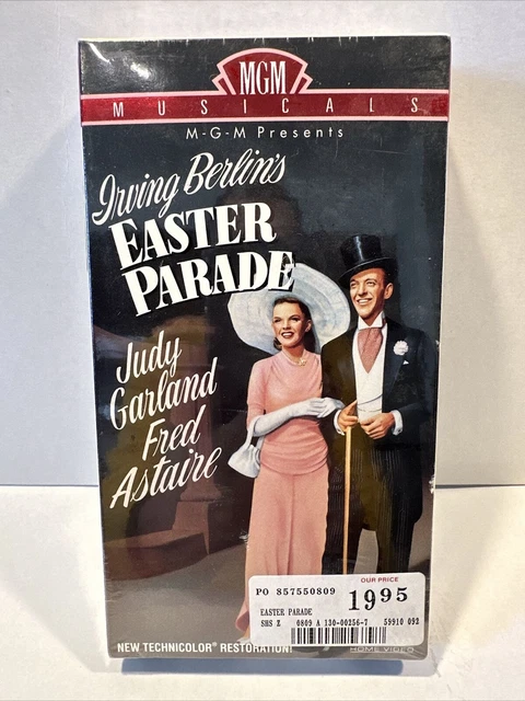 IRVING BERLIN'S EASTER PARADE VHS Judy Garland Fred Astaire ~ BRAND NEW ...