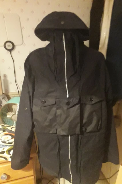 HAWKWOOD MERCANTILE SMOCK Jacket Mod Scooter Coat Lambretta Vespa Xl ...