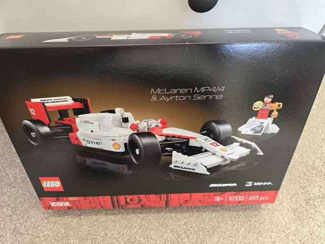 LEGO ICONS: MCLAREN Mp4/4 & Ayrton Senna (10330) £42.30 - PicClick UK