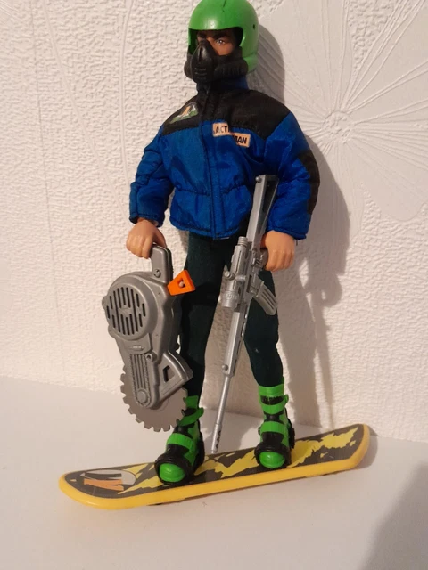 HASBRO ACTION MAN snowboard extreme 12in action man figure £5.99 ...