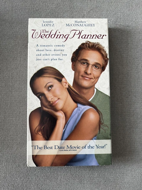 THE WEDDING PLANNER (VHS, 2001) Jennifer Lopez, Matthew McConaughey $9. ...