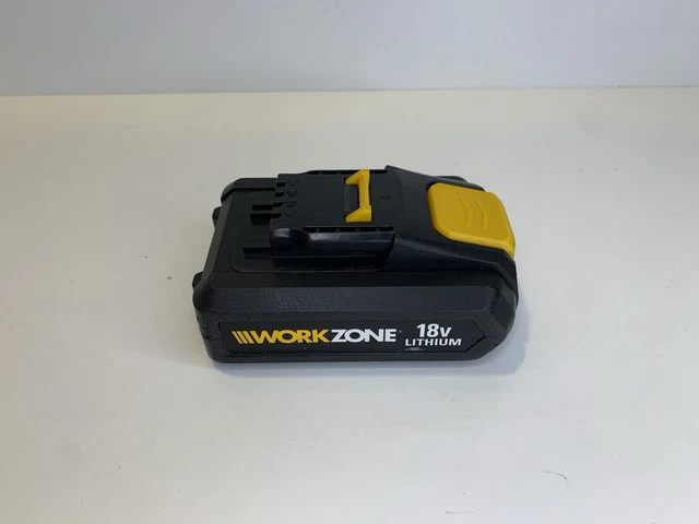 WORKZONE 18V LI-ION 1.5Ah Cordless Drill Power Tool Battery ABP118W1 ...