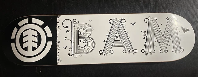 BAM MARGERA ELEMENT Skateboard Deck $450.00 - PicClick AU