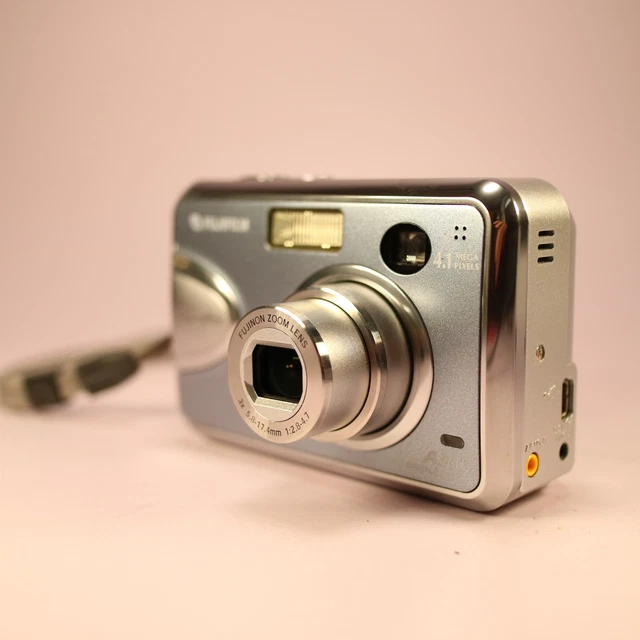 FUJIFILM FINEPIX A360 4.1MP Compact Digital Camera Blue Tested £54.99 ...