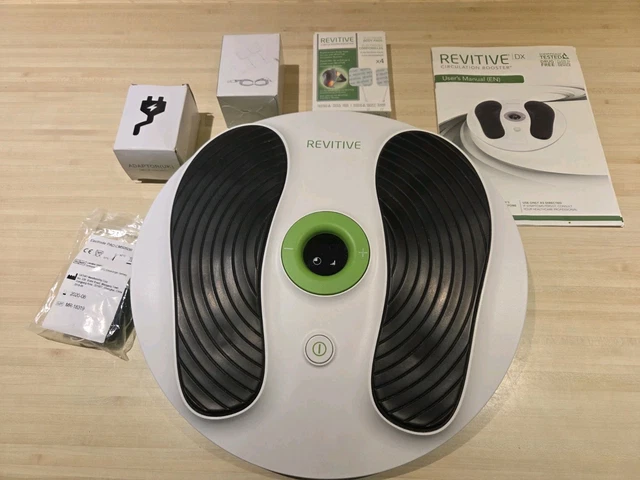REVITIVE ESSENTIAL DX Circulation Booster Inc Tens With New Pads £104. ...