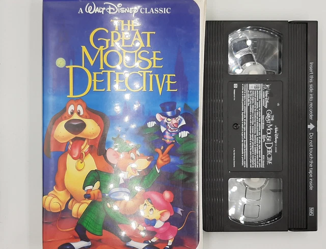 GREAT MOUSE DETECTIVE VHS 1992 Walt Disney Classics Vincent Price $7.00 ...