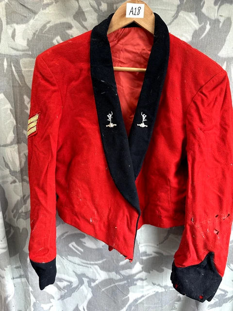 ORIGINAL BRITISH ARMY Officers Mess Dress Tunic Sergeant - Signal Corps ...