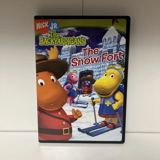 THE BACKYARDIGANS THE Snow Fort DVD Good Condition DVD Nelvana Nick Jr ...