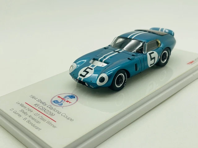 TRUESCALE TSM134317 SHELBY Cobra Daytona Coupe n°5 Le Mans 1964 1.43 ...