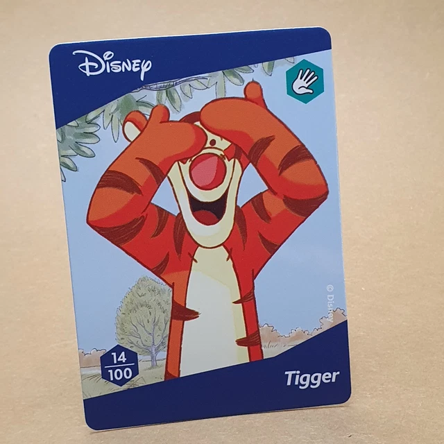 WOOLWORTHS DISNEY 100 Wonders Card TIGGER $1.00 - PicClick AU