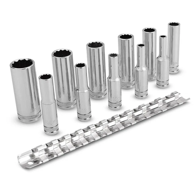 DAYTONA D14AFSETD 11PCE 1/4" Drive 12 Point 5/32"-9/16" AF Imperial ...