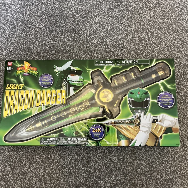 GREEN RANGER LEGACY Dragon Dagger Mighty Morphin Power Rangers £170.00 - PicClick UK