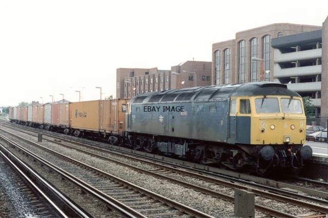 PHOTO CLASS 47 Loco No 47102 At Eastleigh 1991 £2.35 - PicClick UK