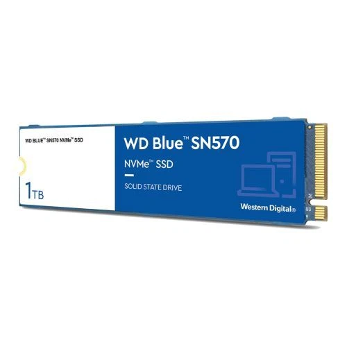 WD 1TB BLU Sn570 M.2 Nvme Ssd M.2 2280 Pcie3 Tlc Nand R/W 3500/3000 Mb ...