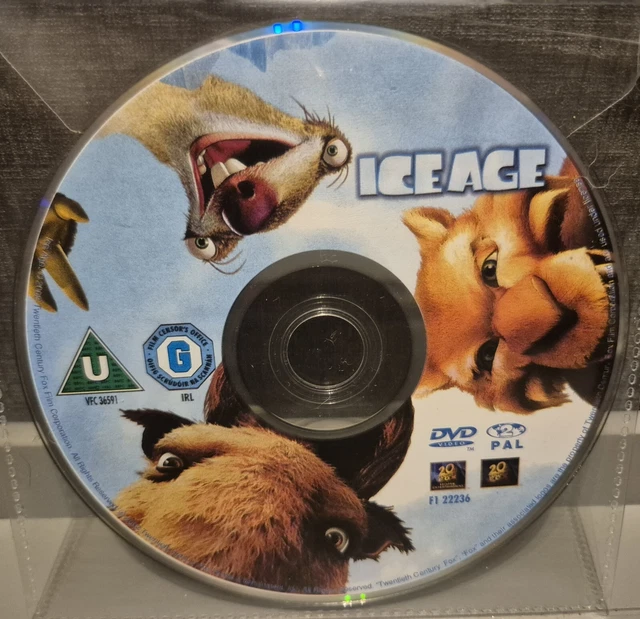 ICE AGE - DVD, Disc Only - 2002 Denis Leary Dir Chris Wedge - £1.99 ...