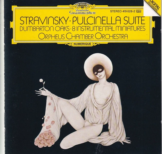 CD ORPHEUS CHAMBER ORCHESTRA stravinsky - pucinella suite DG EX+ (C2174 EUR 8,99 - PicClick FR