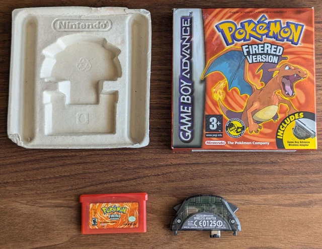 GAMEBOY ADVANCE POKEMON FireRed, Fire Red Game Boy, en boîte ...