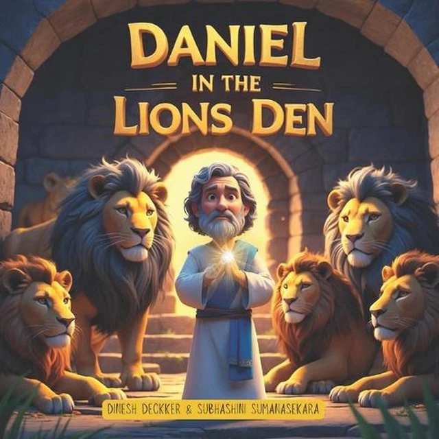 DANIEL IN THE Lion's Den: Bible Stories for Children 5-10 by Subhashini ...