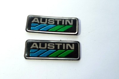 AUSTIN MINI ROVER 2 X Logo ancien Sigle emblème monogramme vintage ...